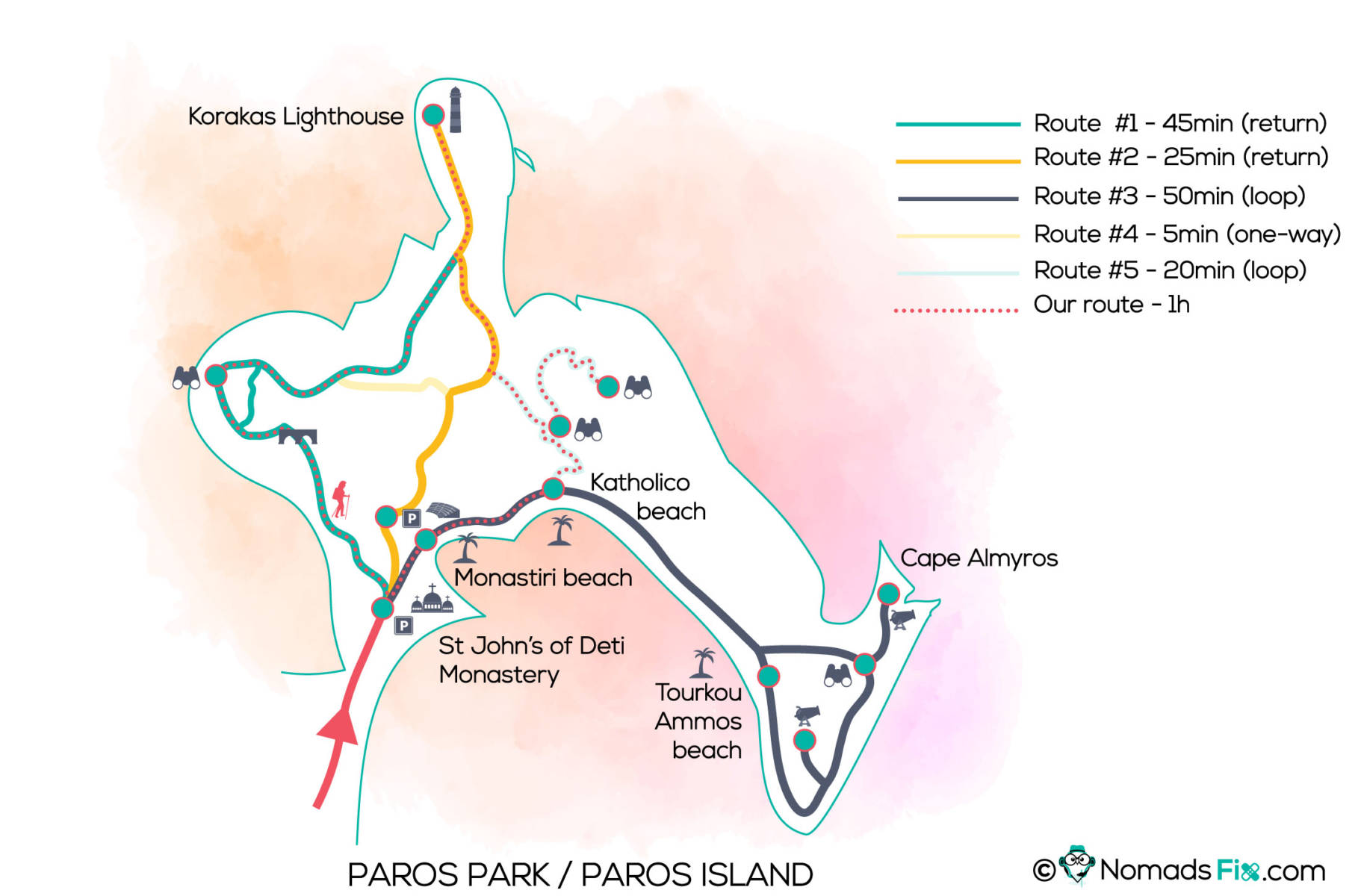 3, 5 or 7 days itinerary in the Greek islands: Paros island | NomadsFix